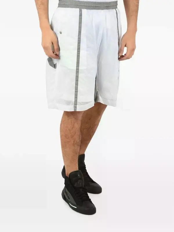 DIESEL® Drawstring-waist Bermuda Shorts - White