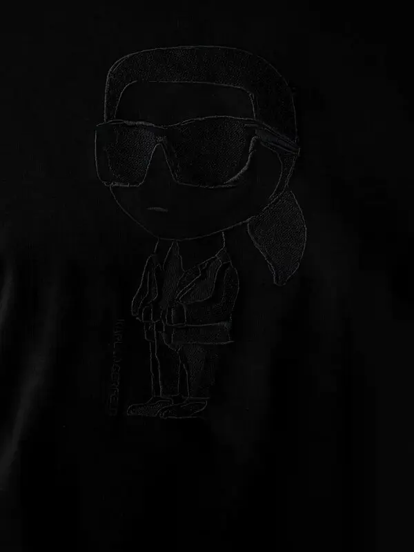 Karl Lagerfeld Ikonik Embroidered T-shirt
