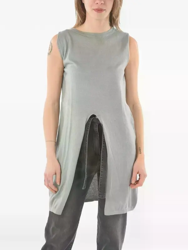 IXOS Calendula Sleeveless Knit Top - Grey