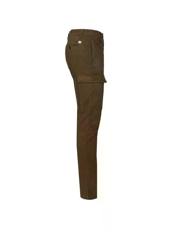 C.P. COMPANY Lens-detail Cargo Pants - Green