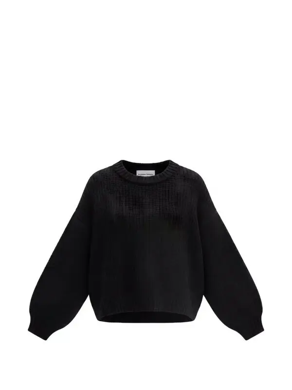 EMERSON RENALDI Ribbed-knit Crew-neck Sweater