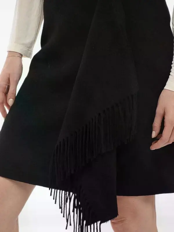 Woolrich Fringe Detail Wrap Skirt