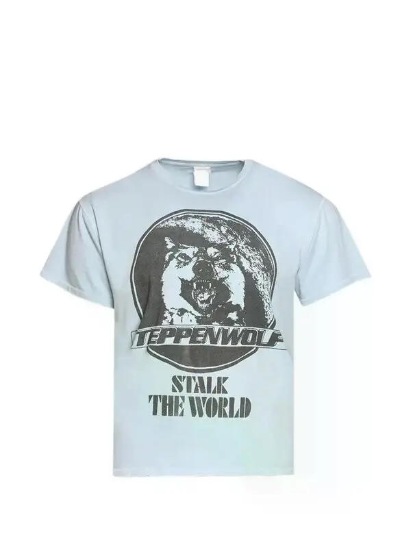MadeWorn Steppenwolf Graphic-print T-shirt - Blue