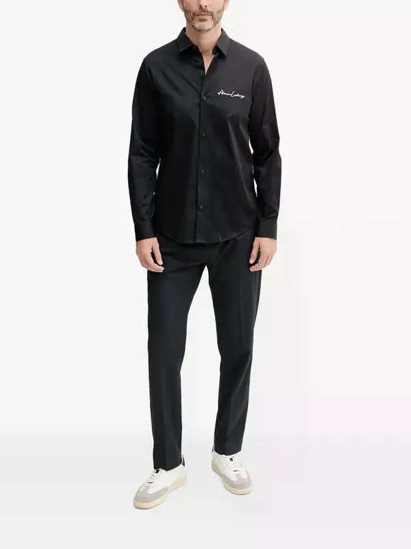 Armani Exchange Signature Long-sleeve Shirt