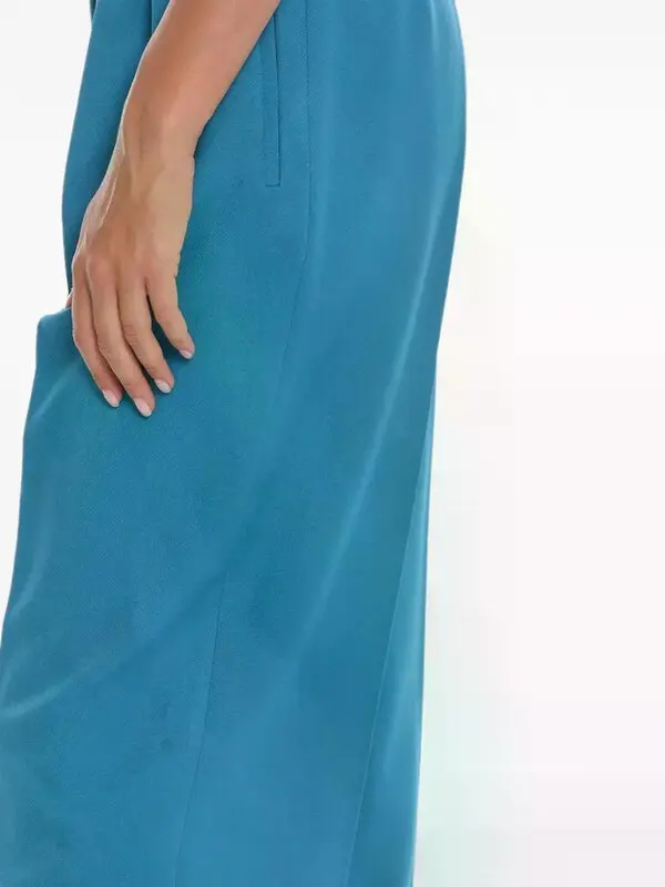 SUPER BLOND Pleated Wide-leg Trousers