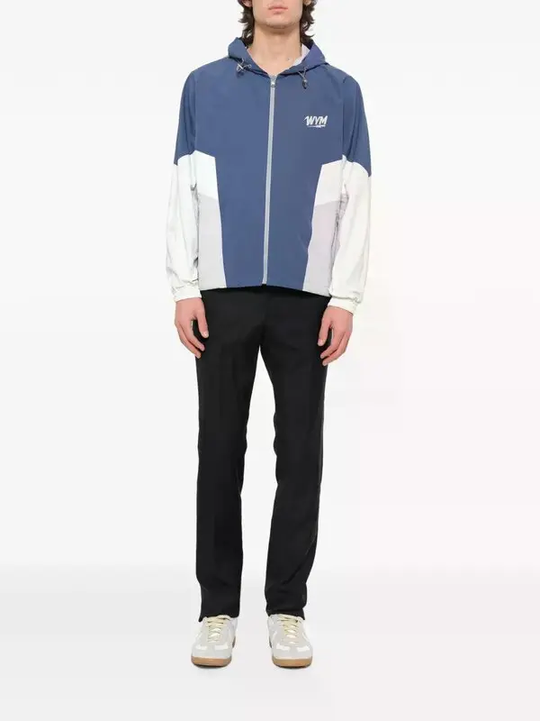 WOOYOUNGMI Logo-print Panelled Jacket