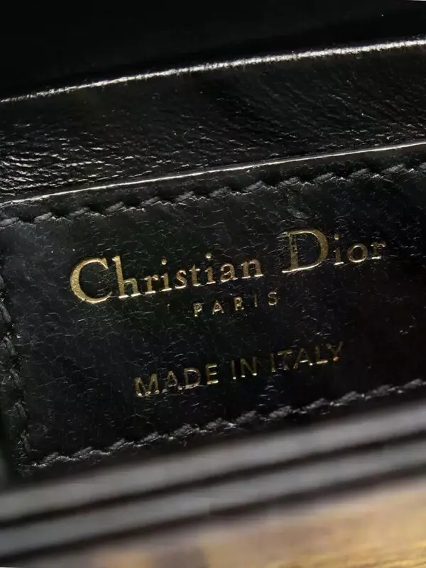 Dior 30 Montaigne Box Bag - Black