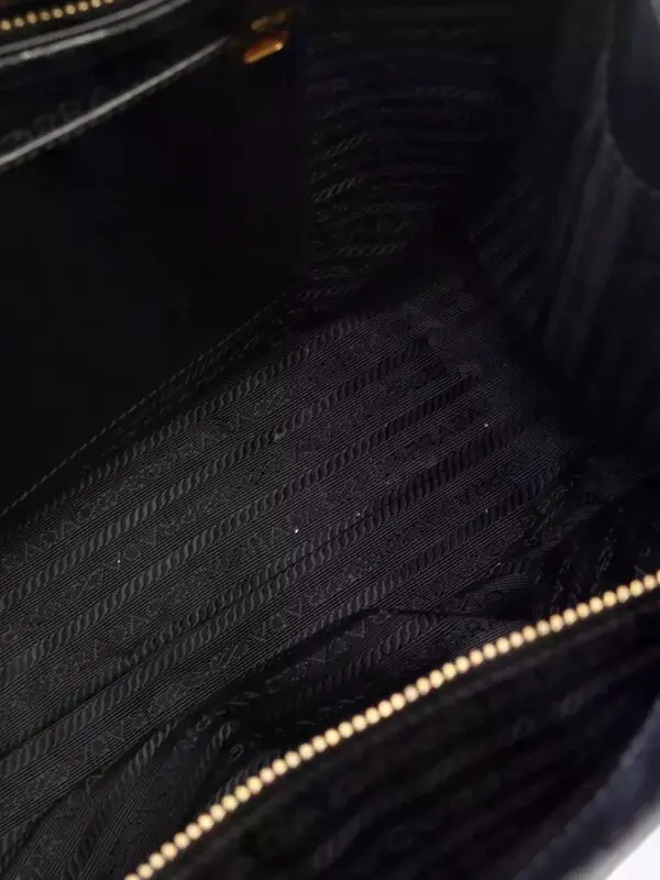 Prada Saffiano Galleria Satchel - Black