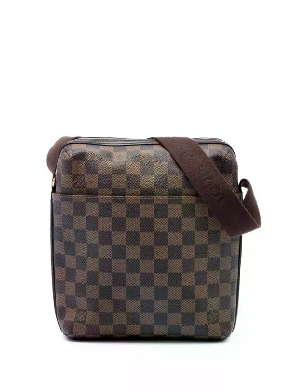 LOUIS VUITTON 2011 Damier Ebene Beaubourg Trotteur Crossbody Bag - Brown