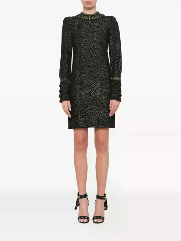 LANVIN Ruffled-trim Mini Dress