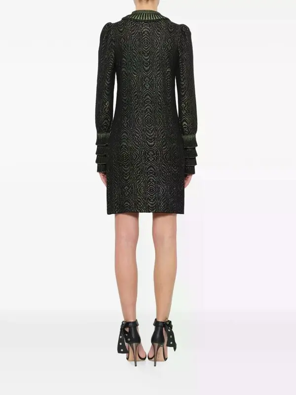 LANVIN Ruffled-trim Mini Dress