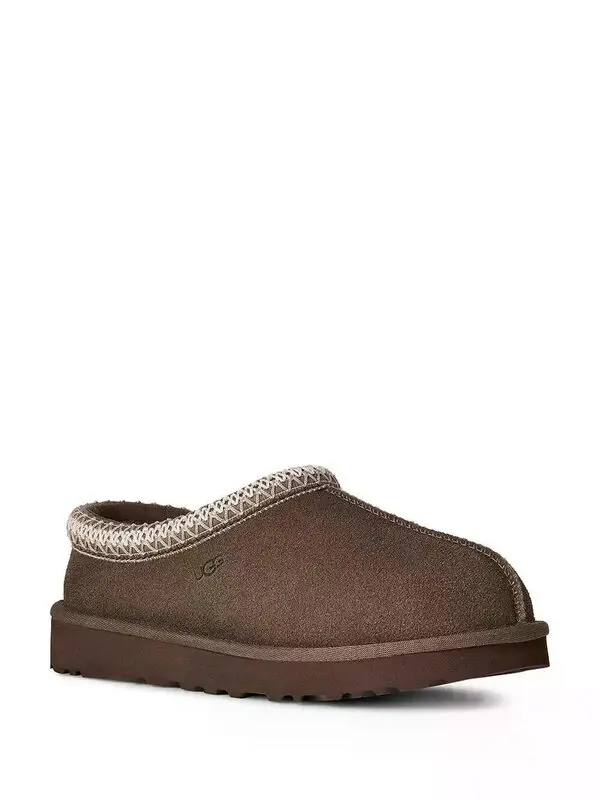 UGG Tasman Embroidered Mules - Brown