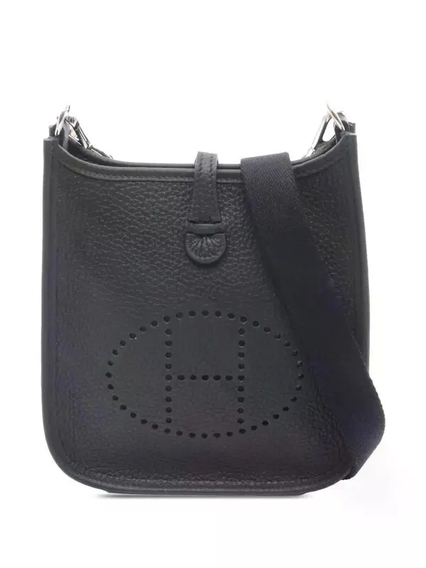Hermès 2024 Clemence Evelyne Tpm 16 Crossbody Bag - Black