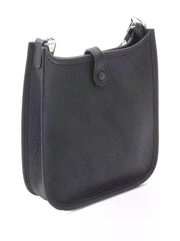 Hermès Clemence Evelyne Tpm 16 Crossbody Bag - Black