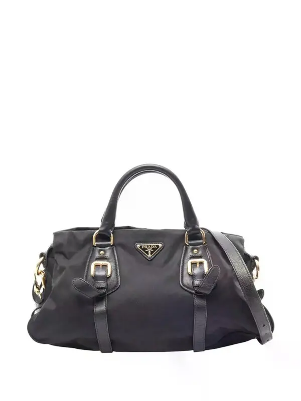 Prada 2013-2026 Tessuto Satchel - Black