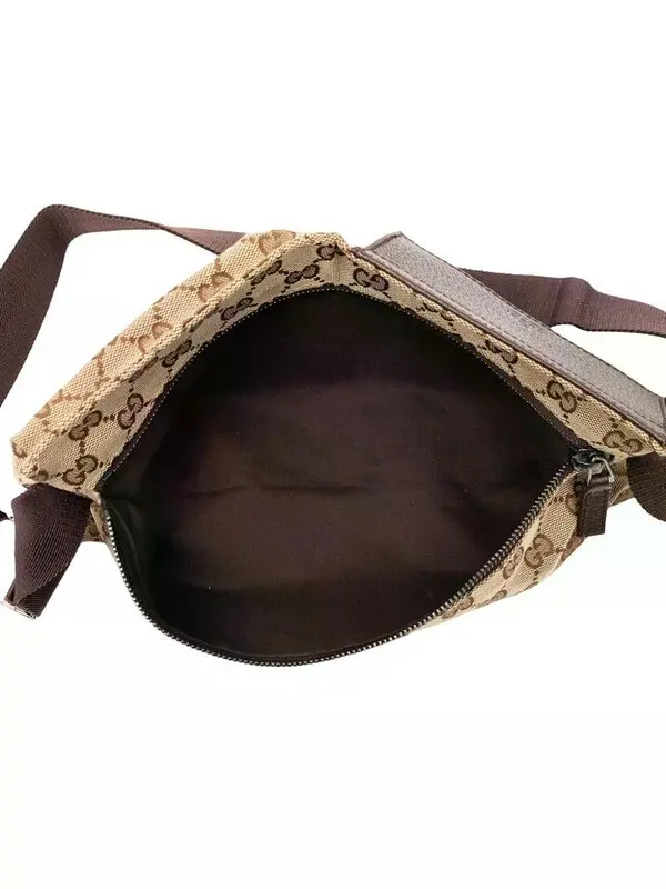 Gucci Gg Monogram Canvas Belt Bag