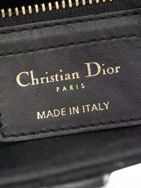 Dior Oblique Canvas Saddle Bag Shoulder Bag