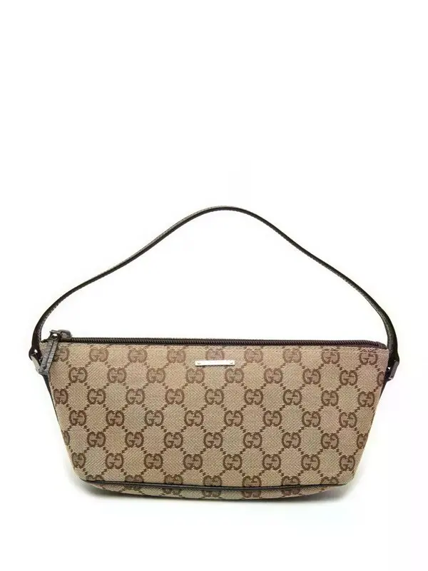 Gucci 2000-2015 Gg Canvas Boat Shoulder Bag - Neutrals