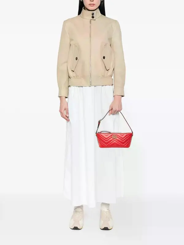 Gucci Gg Marmont Matelasse Calfskin Shoulder Bag