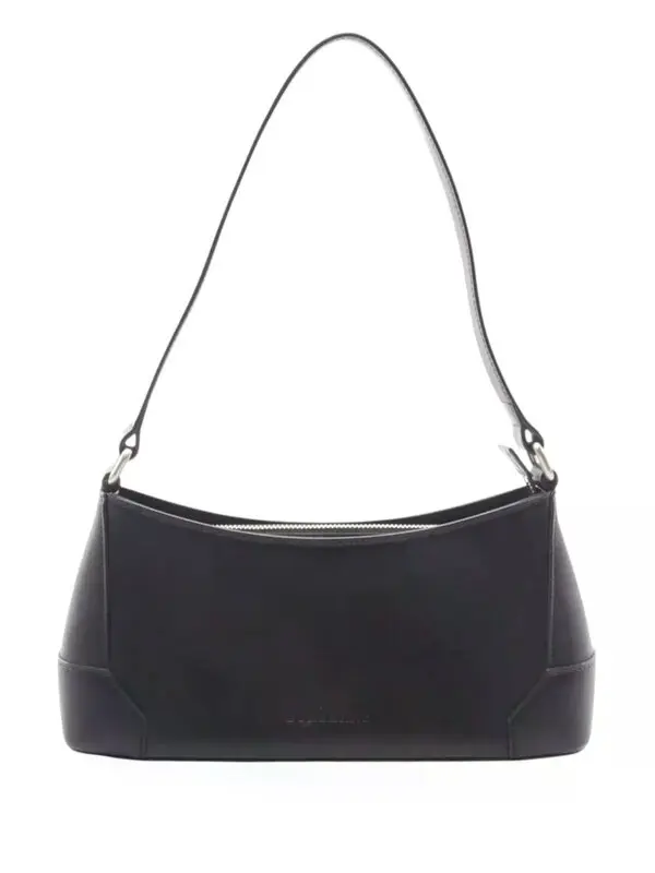 Burberry 1990-2000 Leather Shoulder Bag - Black