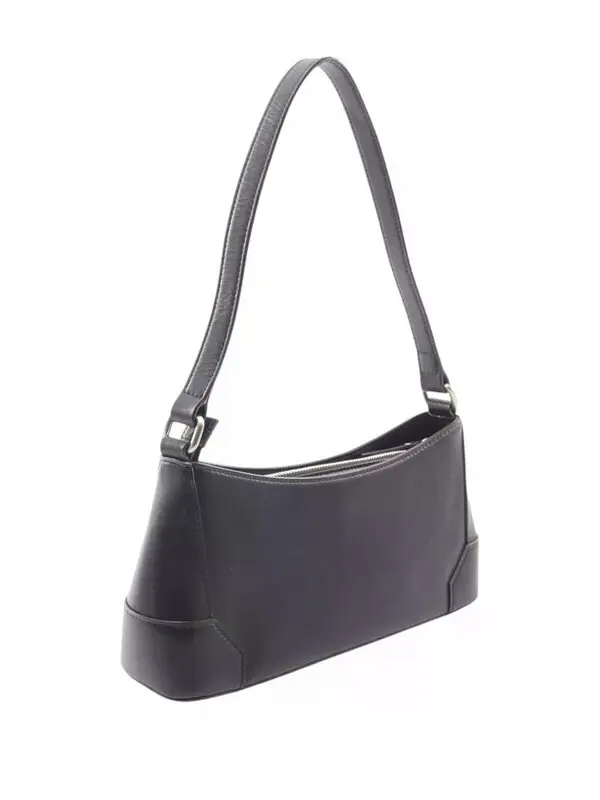 Burberry 1990-2000 Leather Shoulder Bag