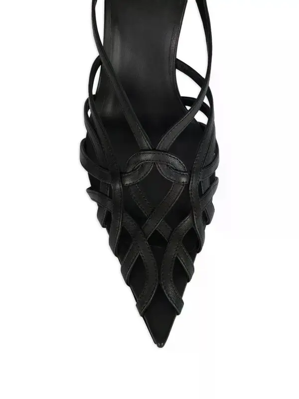 Balmain Smooth-leather Cage Sandals