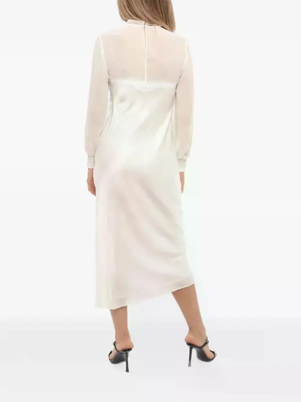 ALLSAINTS Bailey Lace-trim Midi Dress
