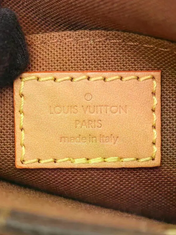 LOUIS VUITTON Monogram Petit Sac Plat Satchel