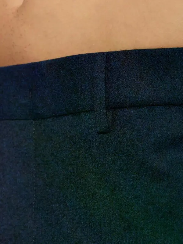 Etro Pleated Wool Trousers