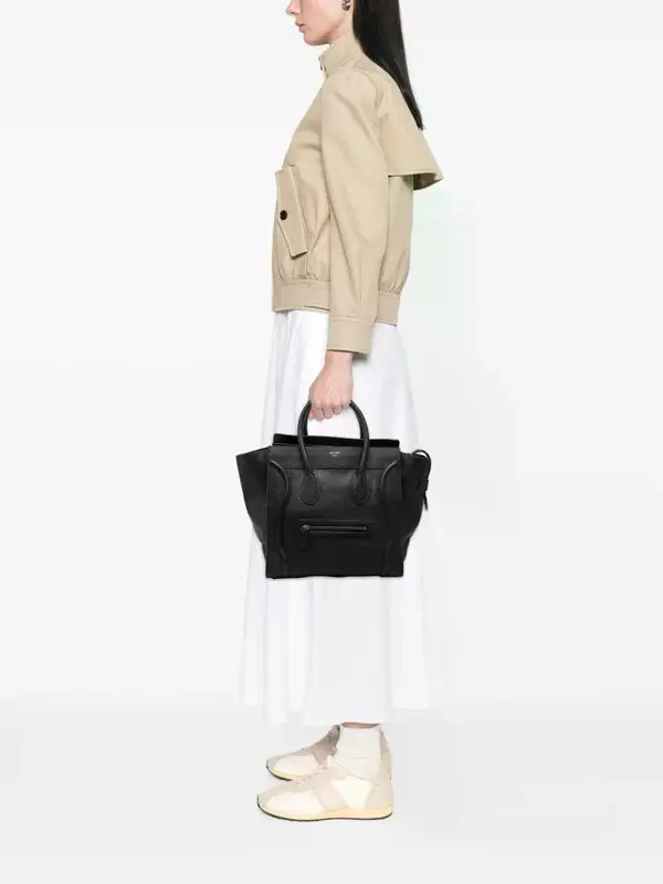 Celine Mini Luggage Tote Bag - Black