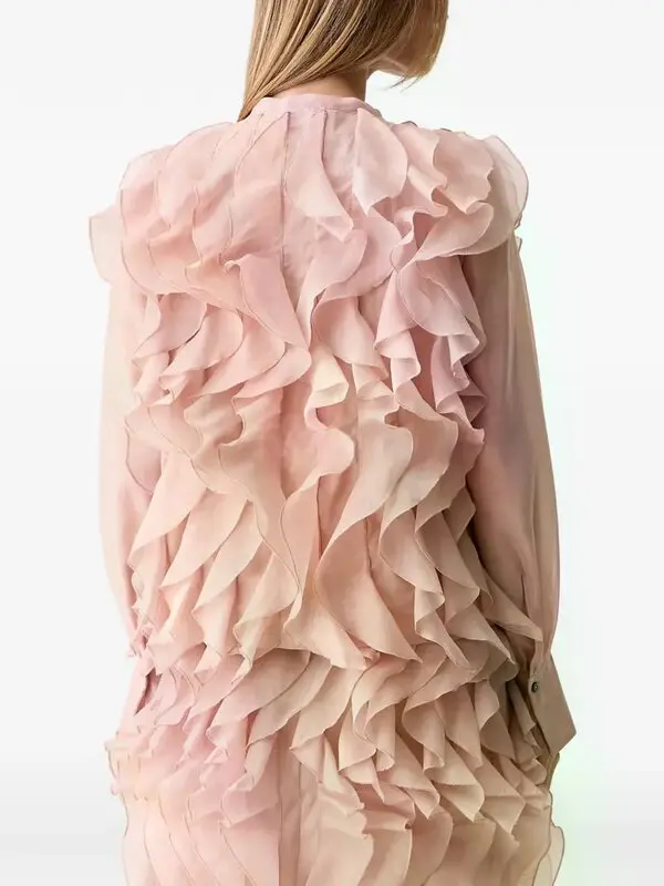 Karl Lagerfeld Ruffled Blouse