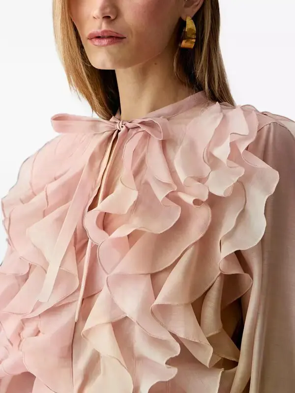 Karl Lagerfeld Ruffled Blouse
