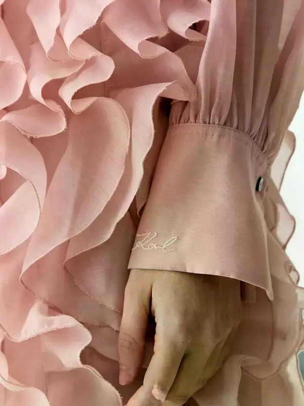 Karl Lagerfeld Ruffled Blouse