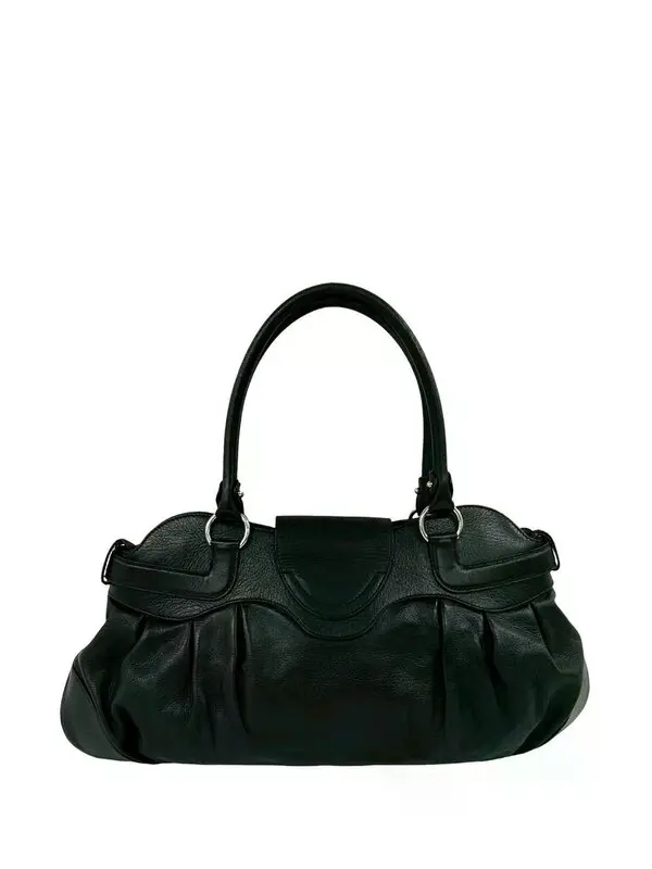 FERRAGAMO Leather Gancini Marisa Handbag