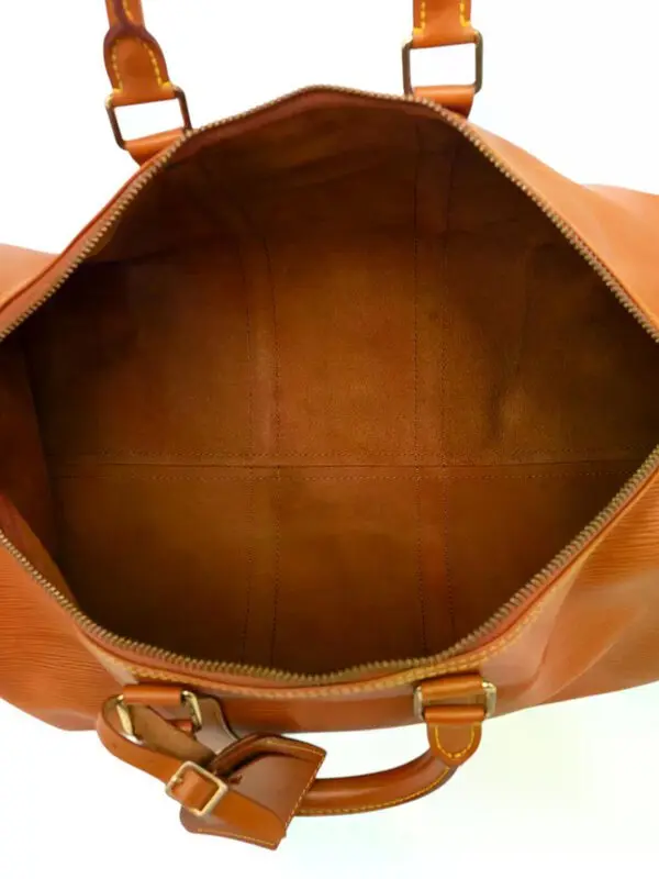 LOUIS VUITTON Epi Keepall 45 Travel Bag - Brown