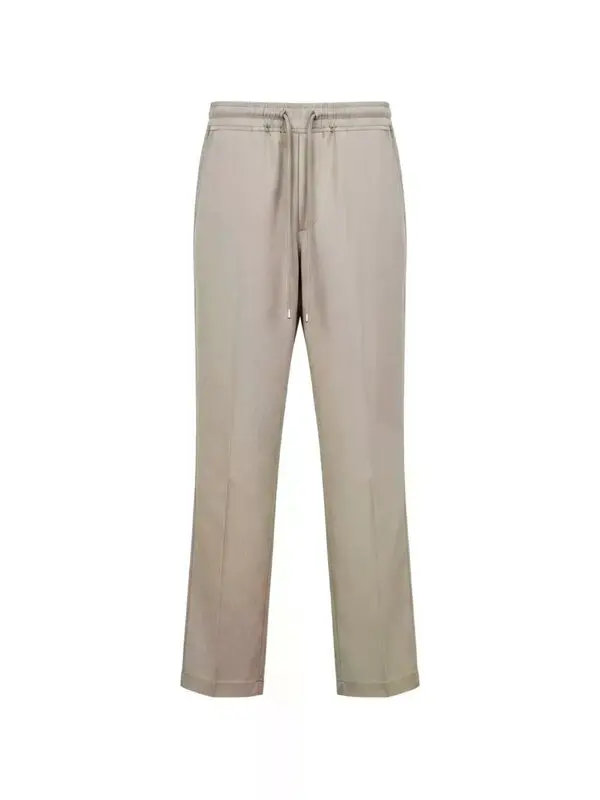 Rick Owens Drawstring Waist Tapered Trousers - Neutrals