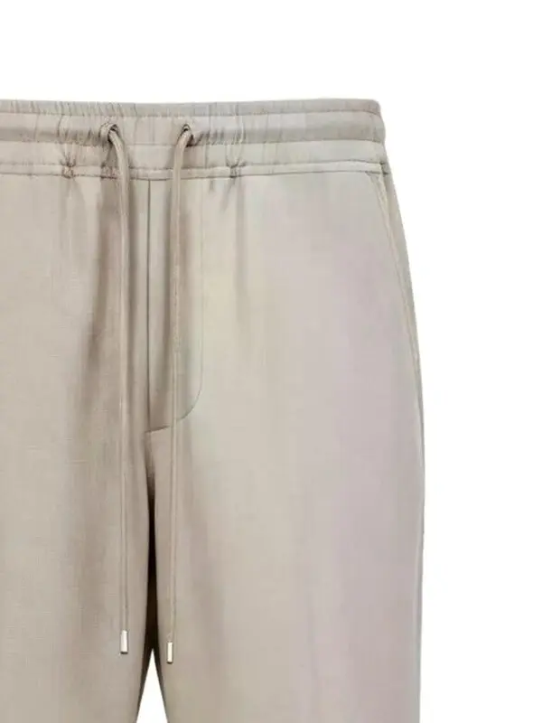 Rick Owens Drawstring Waist Tapered Trousers