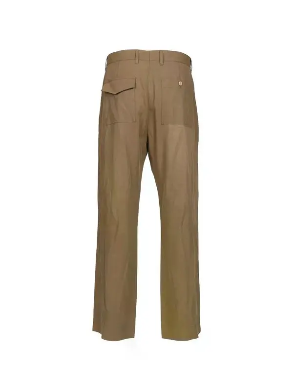 Paul Smith Pleated Straight-leg Trousers