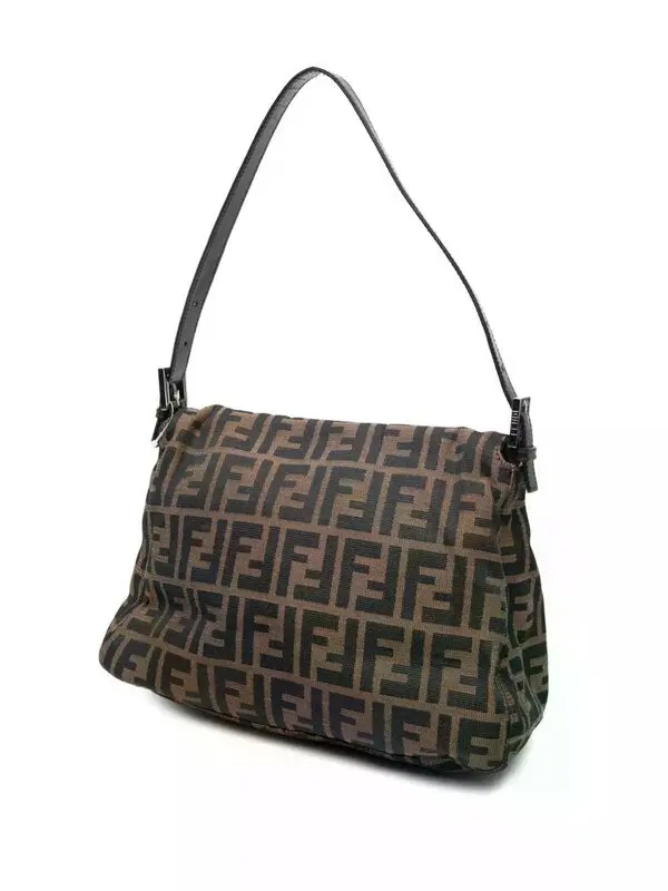 Fendi Zucca Canvas Mamma Forever Shoulder Bag