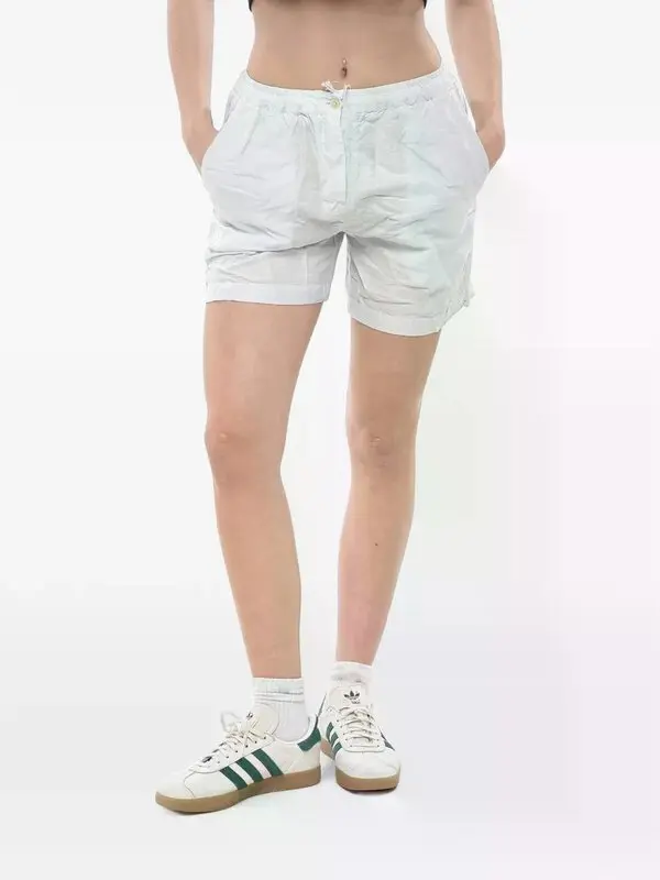 FINAMORE 1925 Drawstring-waist Shorts - Blue