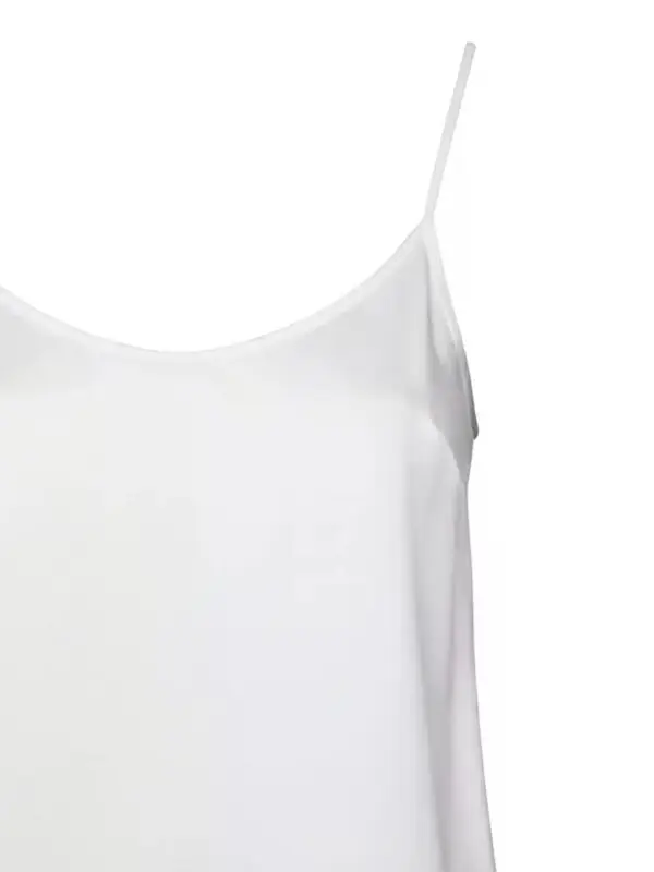 Black Label Sleeveless Scoop-neck Top