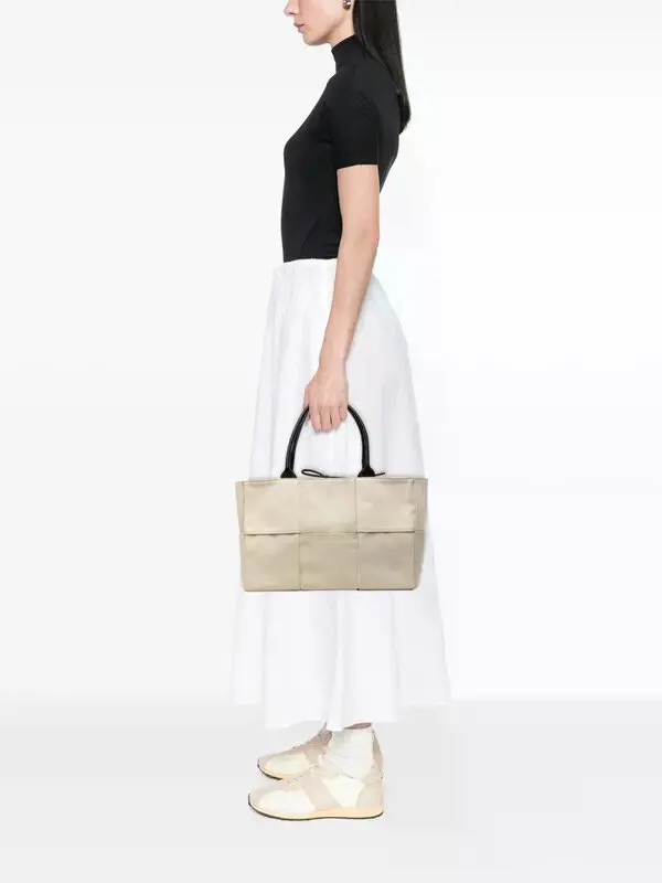 Bottega Veneta Canvas Maxi Intrecciato Tote Bag