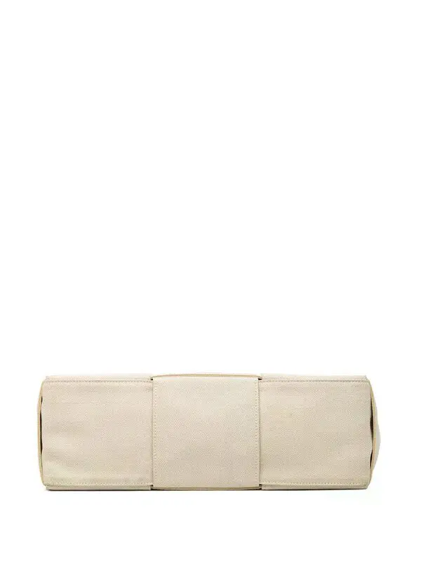 Bottega Veneta Canvas Maxi Intrecciato Tote Bag