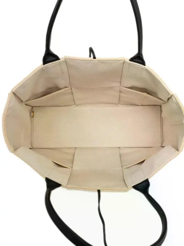 Bottega Veneta Canvas Maxi Intrecciato Tote Bag