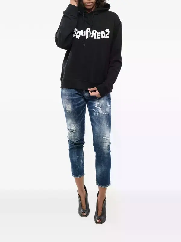 Dsquared2 Logo-print Oversized Hoodie