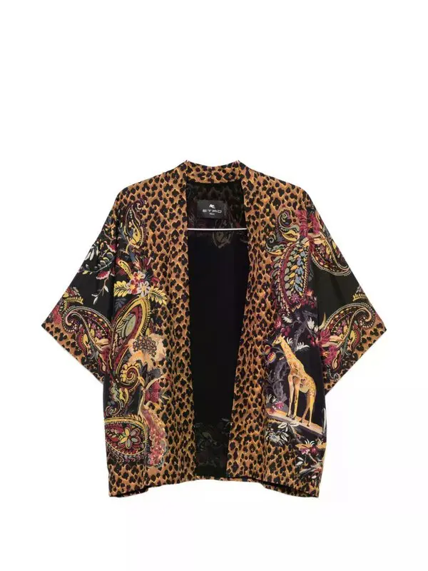 Etro Paisley-print Shirt - Black
