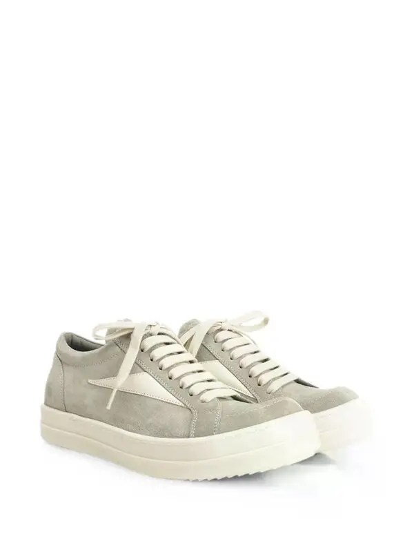 Rick Owens Suede Vintage Sneakers - Grey