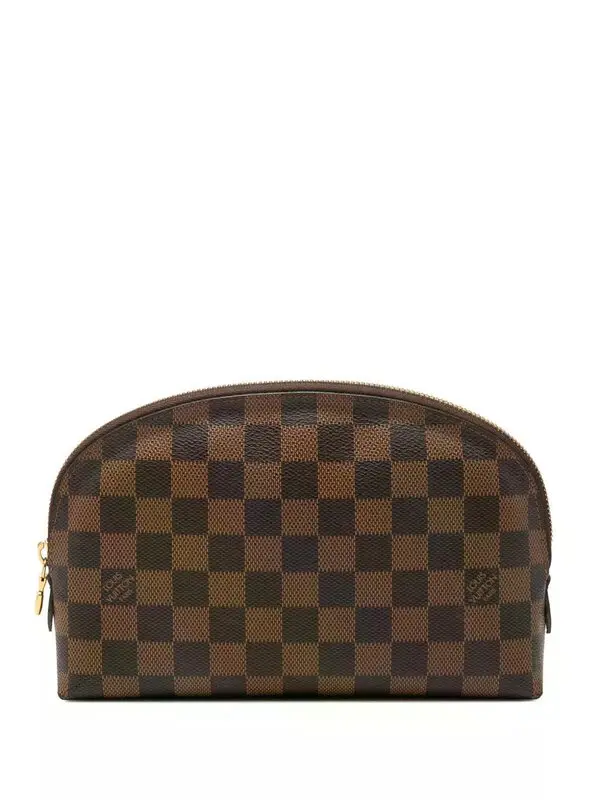 LOUIS VUITTON 2014 Damier Ebene Cosmetic Gm Pouch - Brown