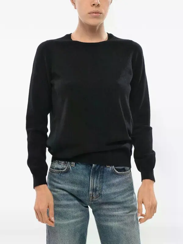 Malo Crew-neck Sweater - Black