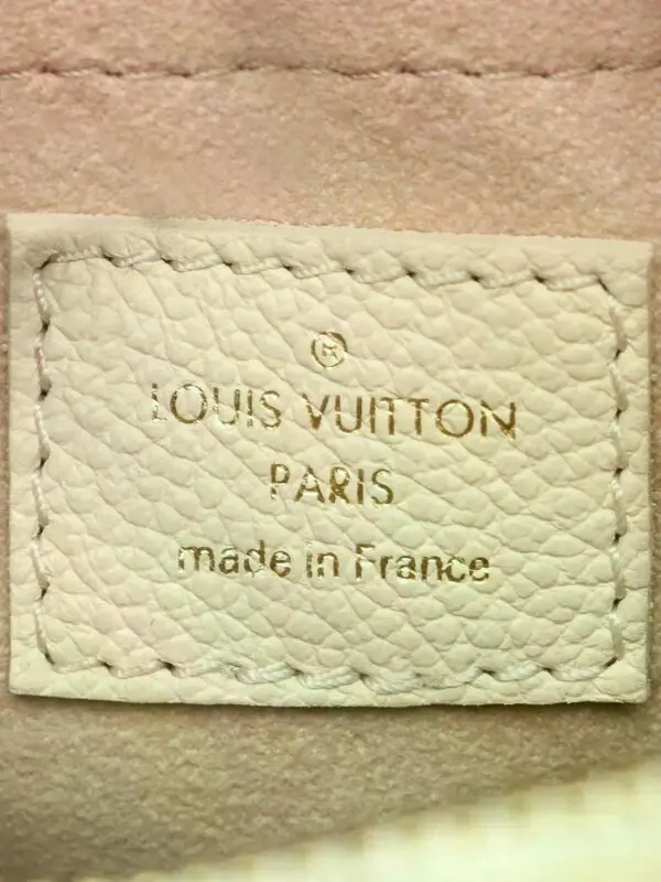 LOUIS VUITTON Bicolor Monogram Giant Empreinte Speedy Bandouliere 20 Satchel - Neutrals